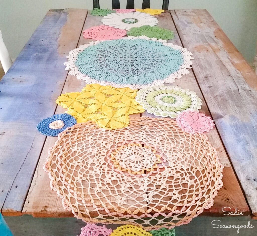 Doily Crafts and Upcycling Ideas for Vintage Doilies