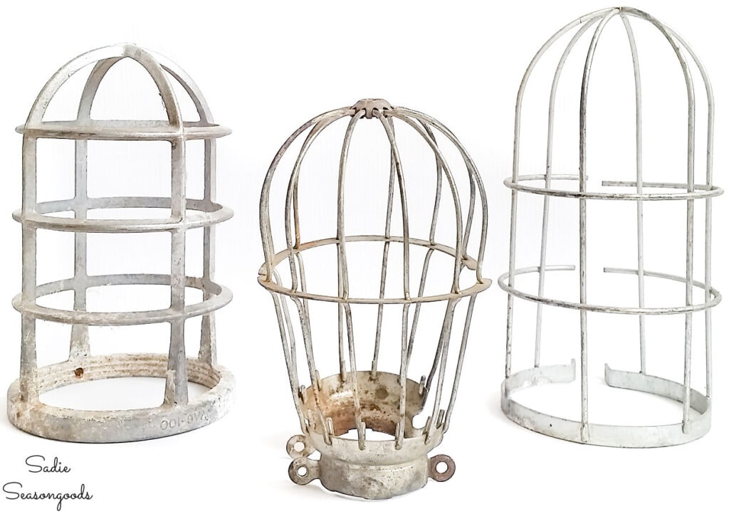 Bird Cage Decor from Cage Light Covers for Spring Decorating