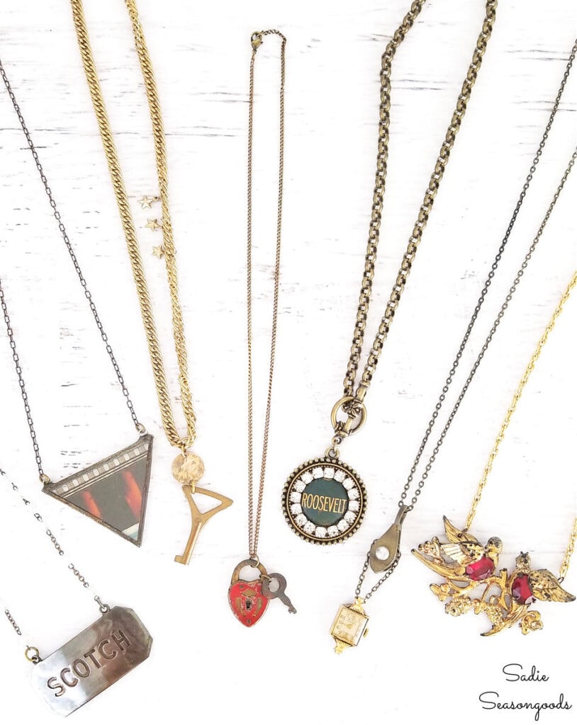 Upcycled Jewelry and Jewelry Making Ideas