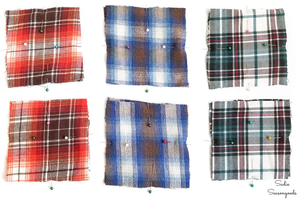 DIY Hand Warmers from Flannel Shirts