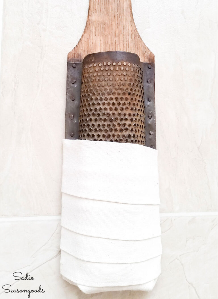 DIY Cat Scratcher from a Vintage Kitchen Tool