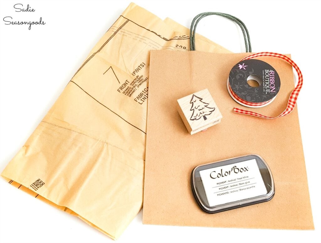 Sustainable Gift Wrapping with Vintage Sewing Patterns