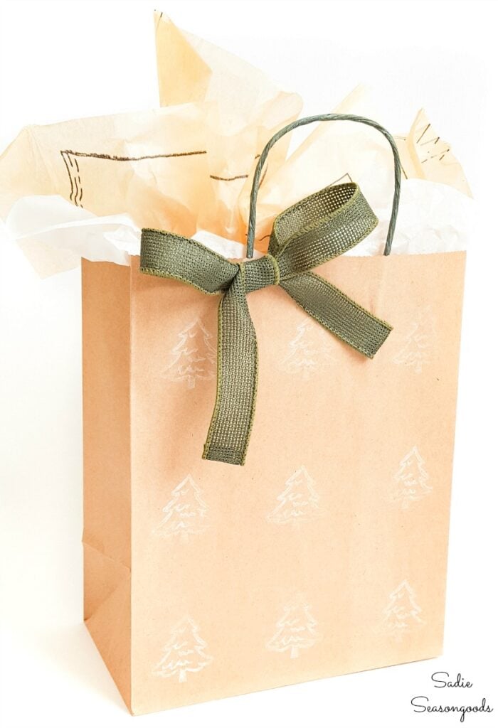 Sustainable Gift Wrapping with Vintage Sewing Patterns