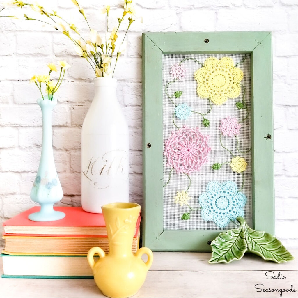 Upcycling Ideas with Unique Embroidery and Cross Stitch