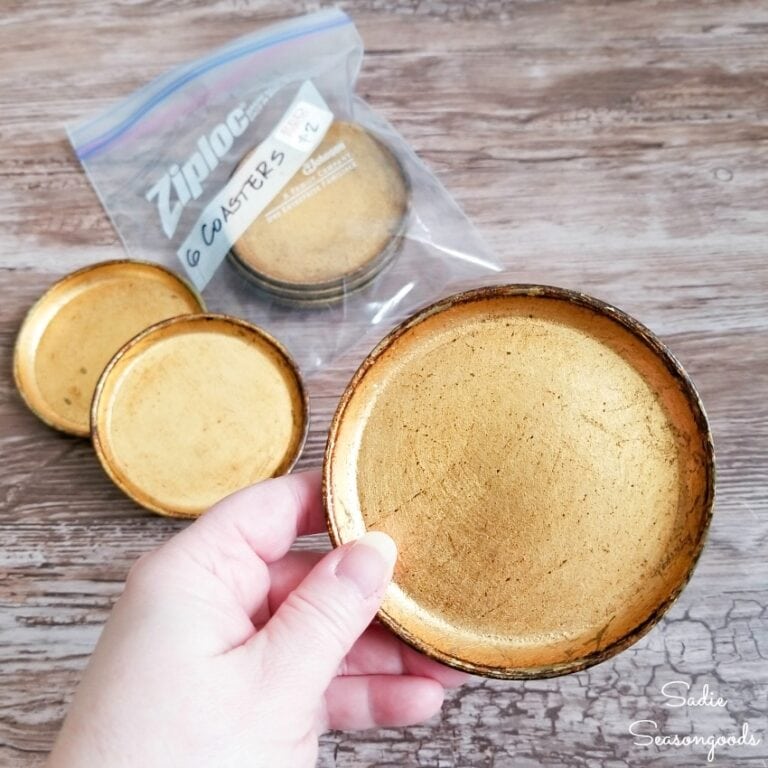 Exotic Christmas Ornaments from Florentine Coasters