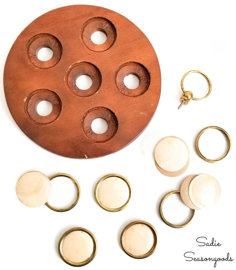 Pocket Watch Wall Clock from a Picture Frame