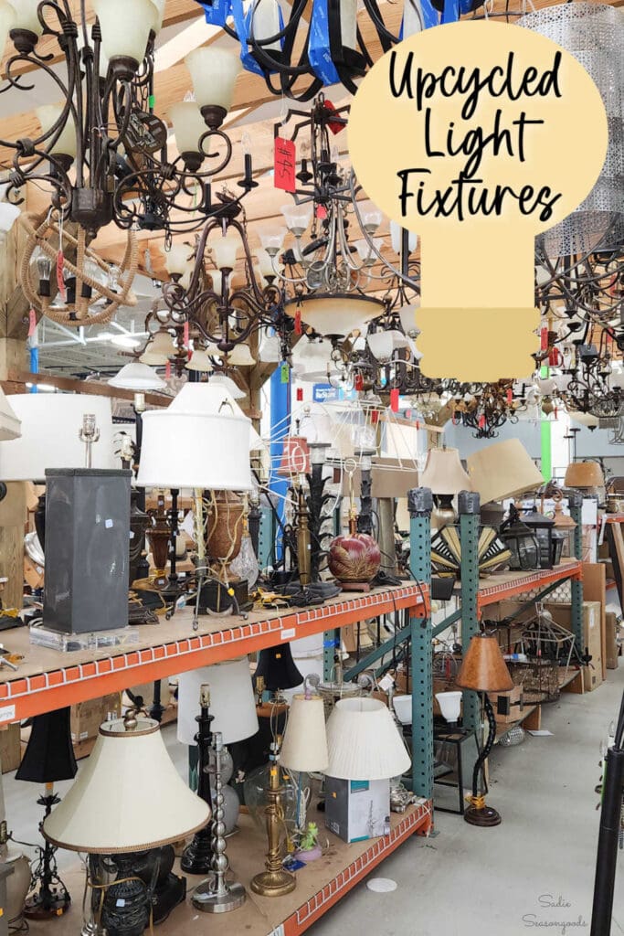 Upcycling Ideas for Repurposed Light Fixtures