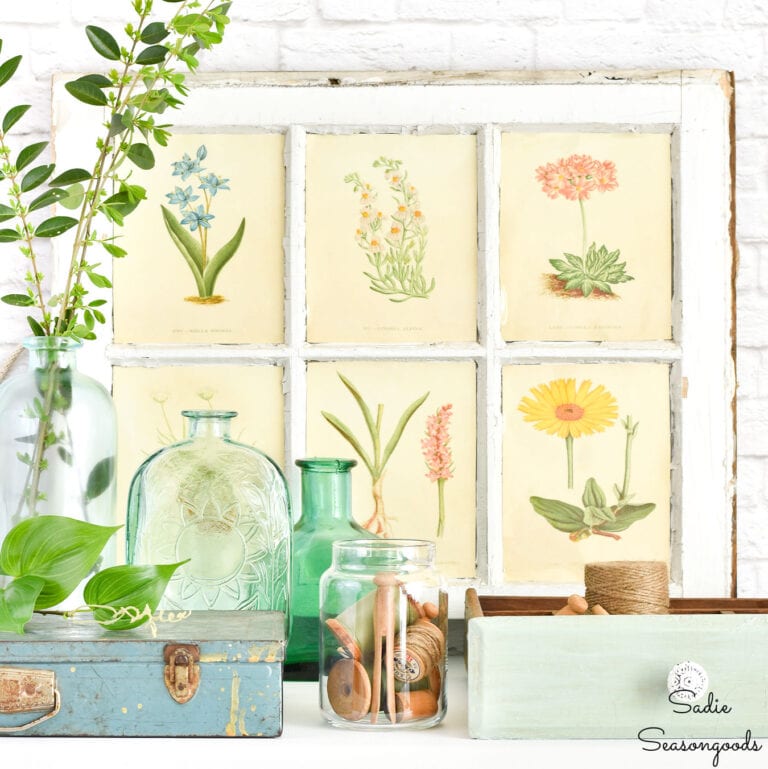 Boho Bookends for Botanical Home Decor