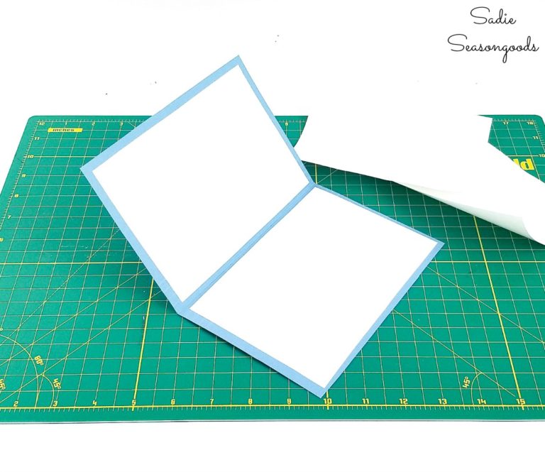 DIY Greeting Cards from File Folders and Scrapbooking Supplies