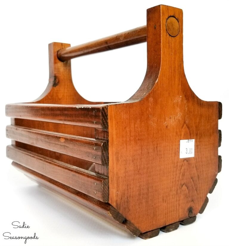 Pumpkin Basket for Fall Decor and a Table Centerpiece