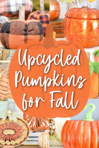 Fall Pumpkin Decorations from Thrifted and Upcycled Finds