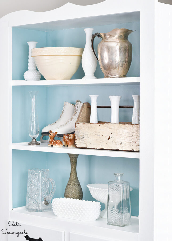 Winter Decorating Ideas from the Thrift Store for January Decor