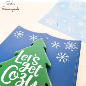 Winter Sign for Cozy Home Decor and Decorating in Winter