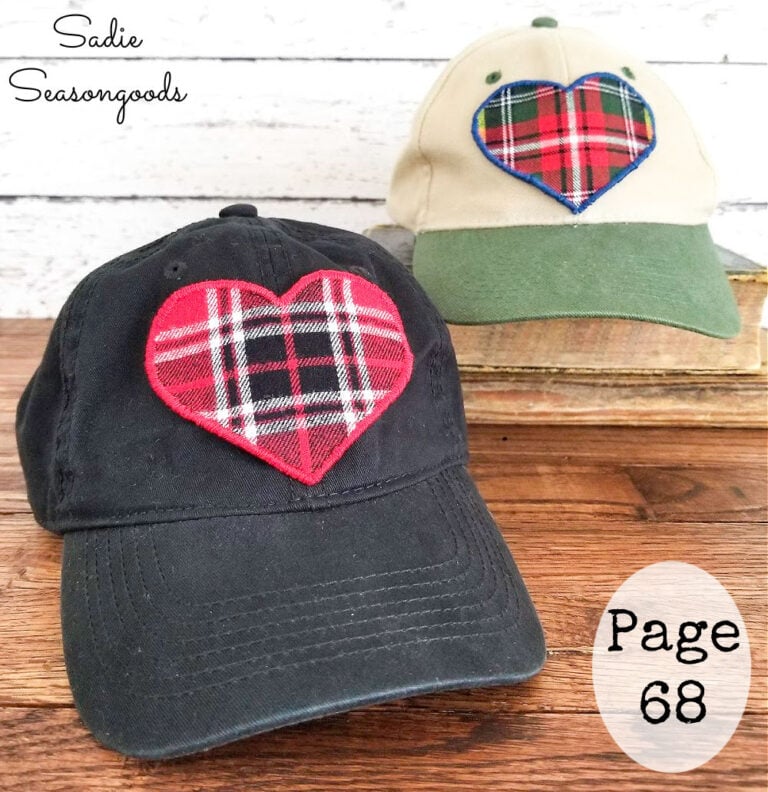 Refashioning Ideas for Hats and Shirts with Vintage Patches