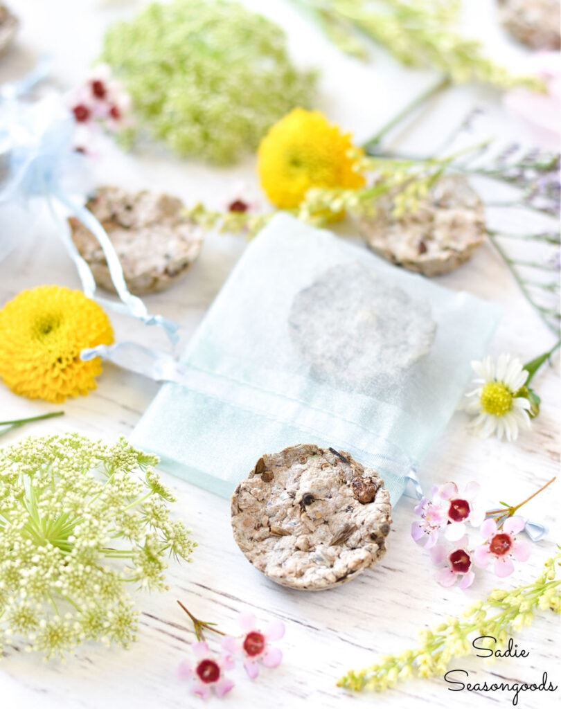 Seed Bombs as an Earth Day Craft or DIY Wedding Favors