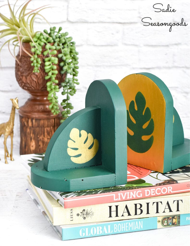 Boho Bookends for Botanical Home Decor