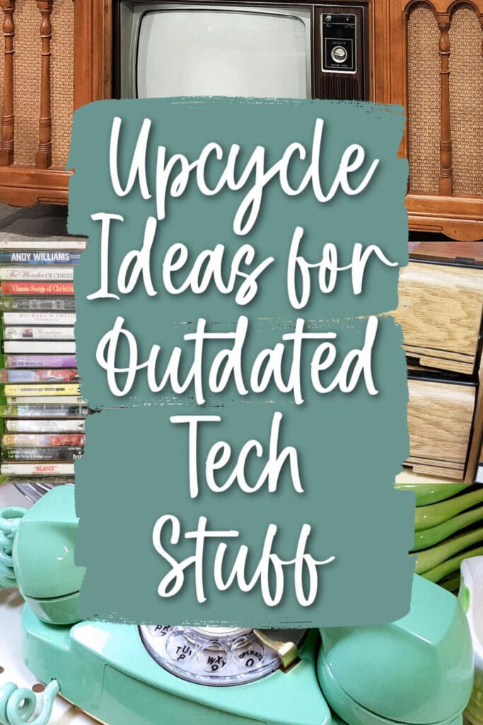 TVs, Tapes, and Telephones: Upcycle Ideas for Old Technology