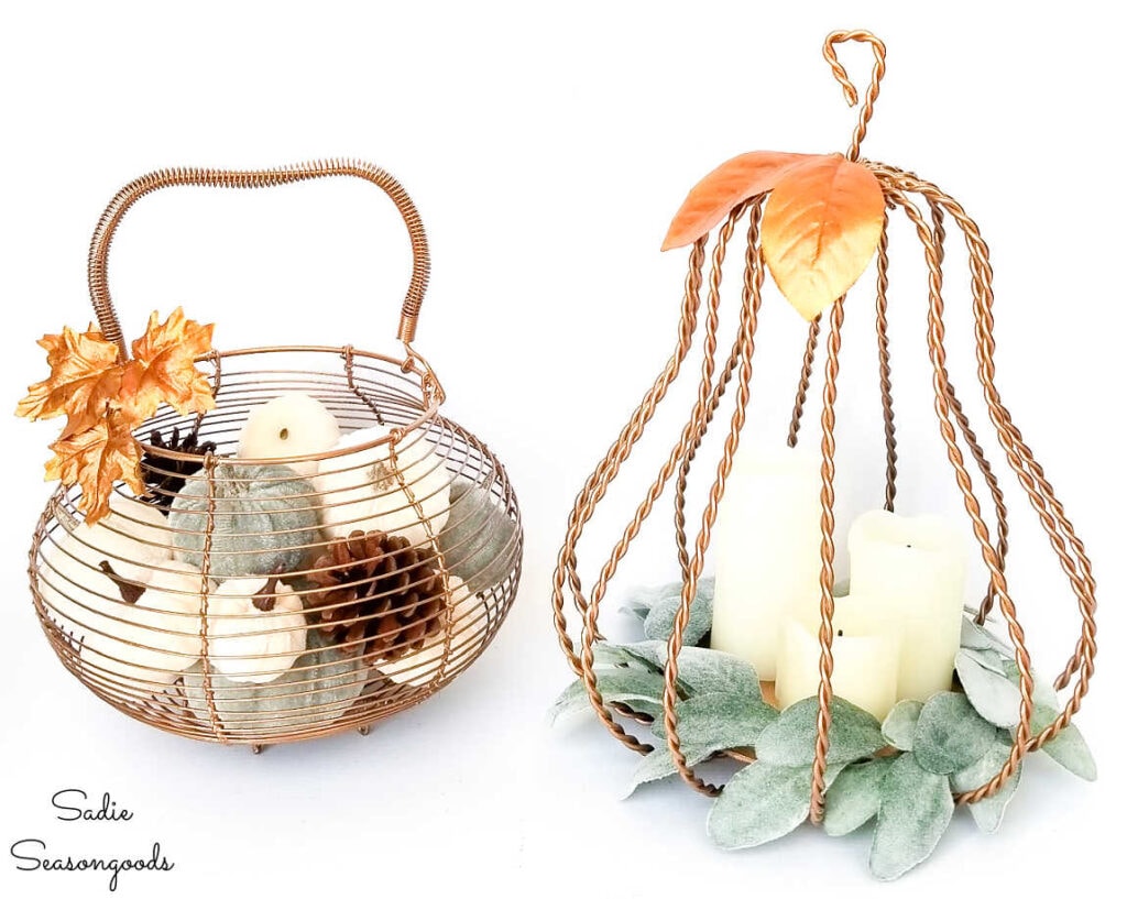 Metal Pumpkins for Modern Fall Decor