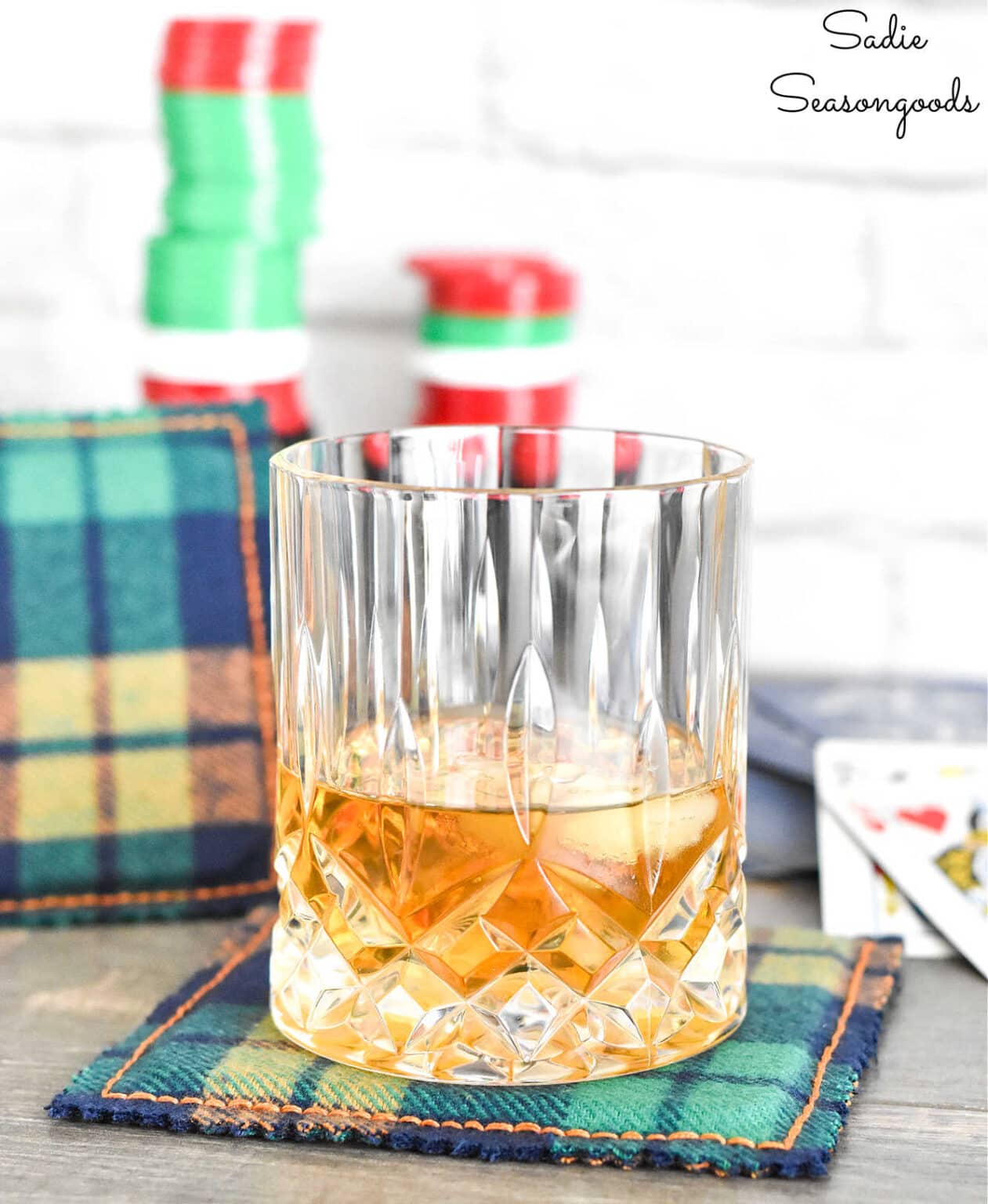 Decorative Coasters as Upcycled Gifts for Anyone on Your List!