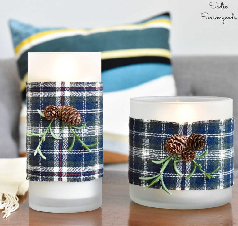 DIY Ideas and Craft Projects with Upcycled Flannel Shirts