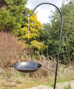 Decorative Scale or Hanging Brass Bowl for Eclectic Home Decor