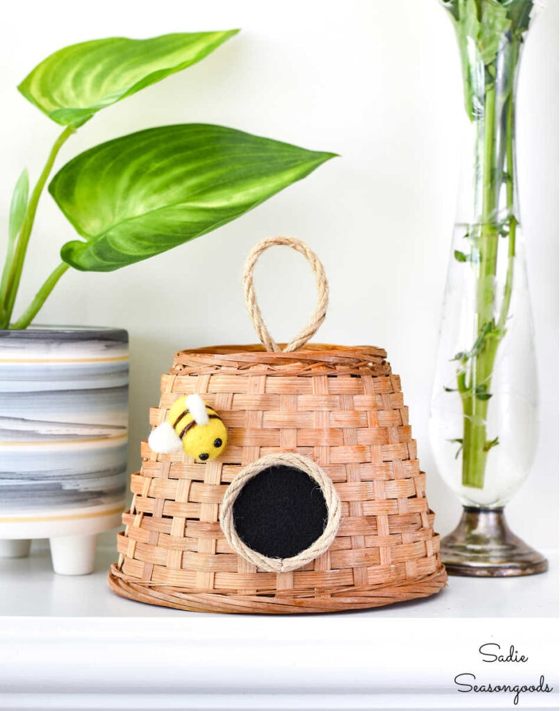Ways to Repurpose and Upcycle Wicker Baskets from the Thrift
