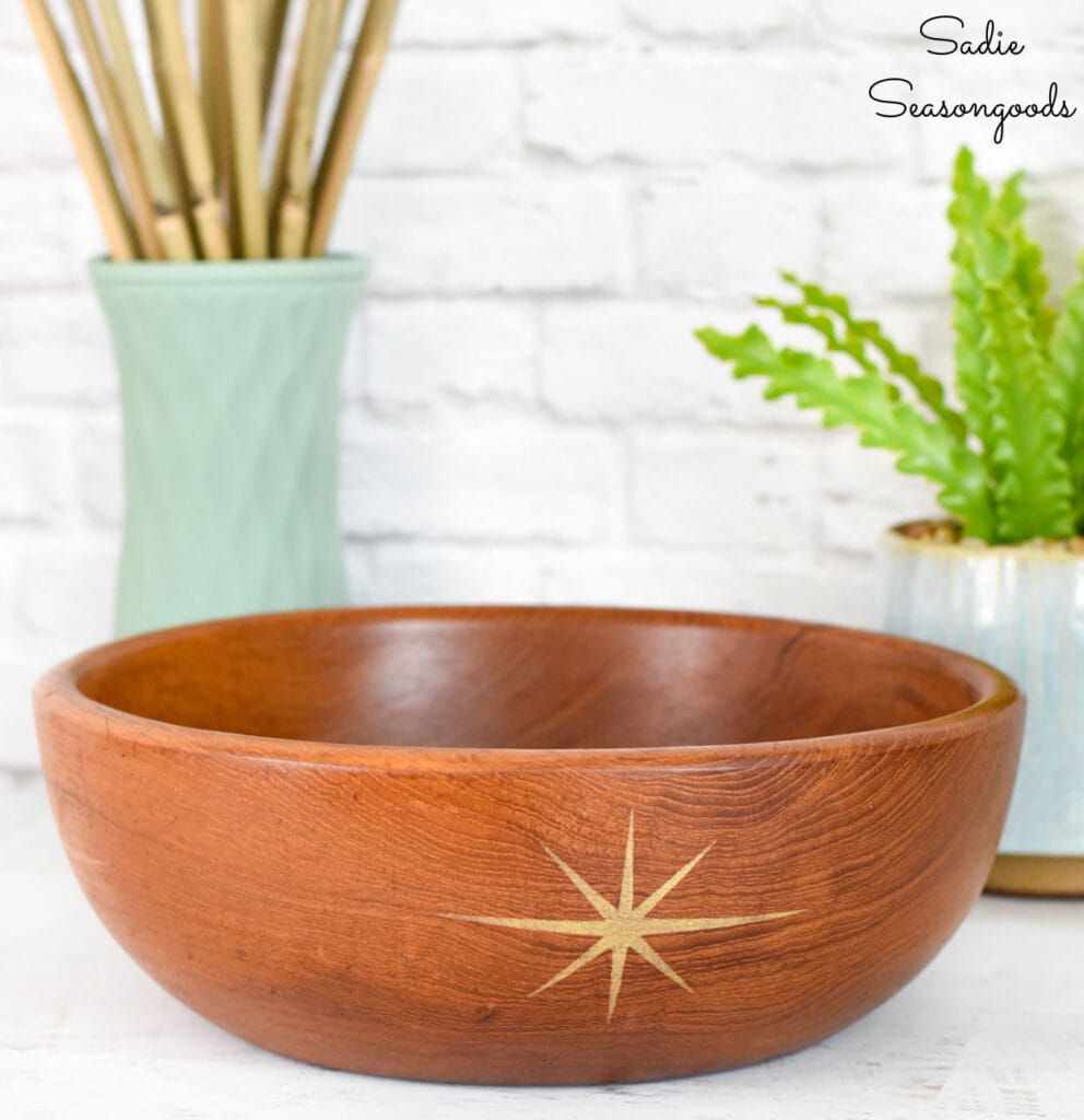 Upcycling Ideas for Wooden Bowls from the Thrift Store