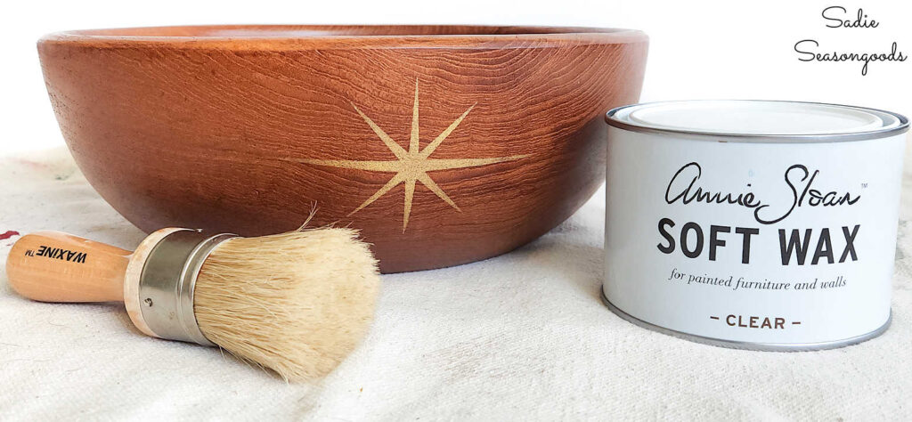 Restoring a Wooden Bowl to Use as a Key Bowl in the Entryway