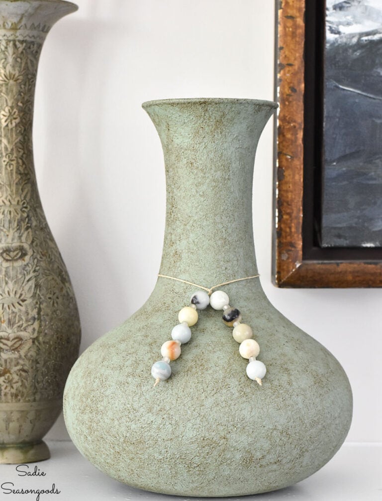 Thrift Store Makeovers and Upcycle Ideas for Glass Flower Vases