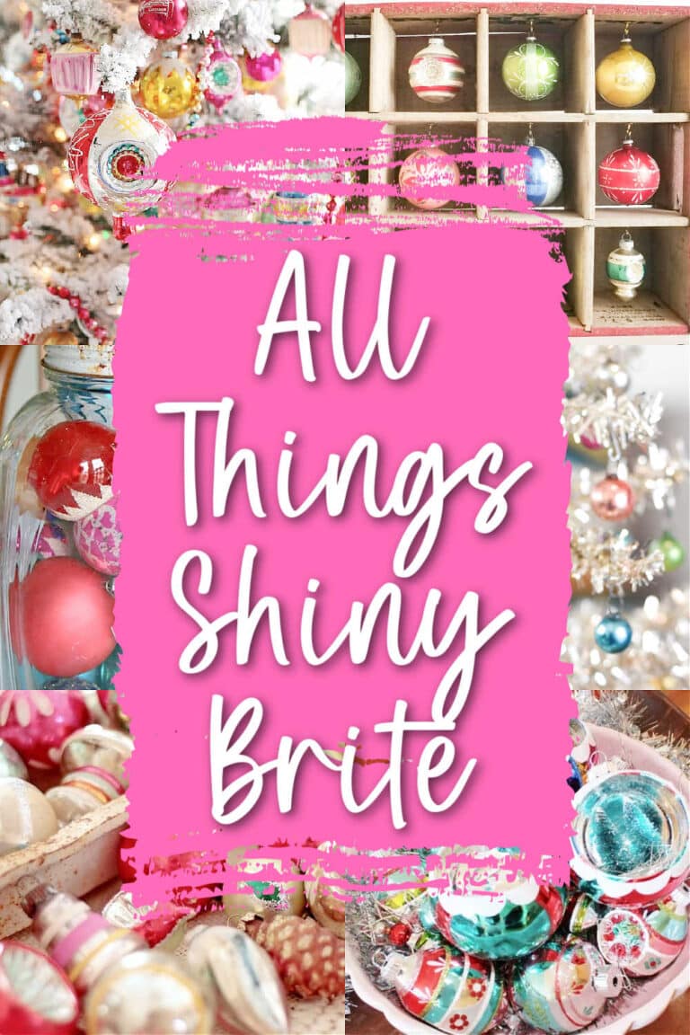 Shiny Brite Ornaments- A Vintage Christmas Favorite!