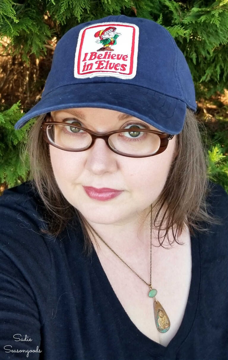 Refashioning Ideas for Hats and Shirts with Vintage Patches