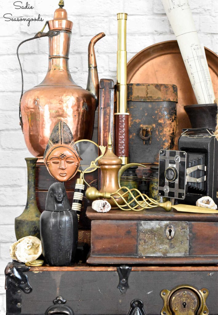 Old World Decor Inspired by Indiana Jones (Eccentric but Thrifty)