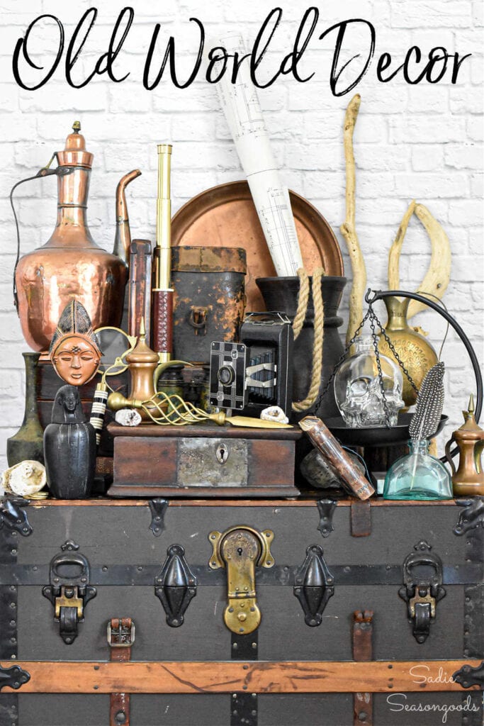 Old World Decor Inspired by Indiana Jones (Eccentric but Thrifty)