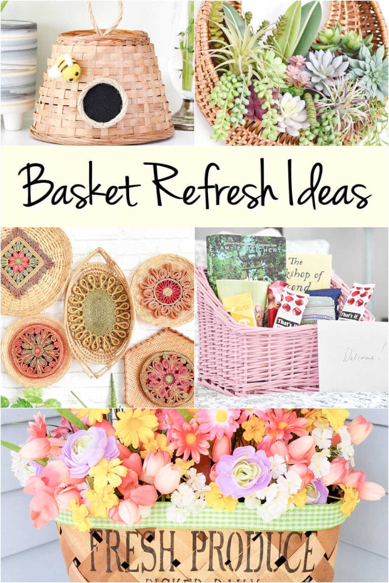 Refreshing Ideas for Upcycling Your Wicker Baskets