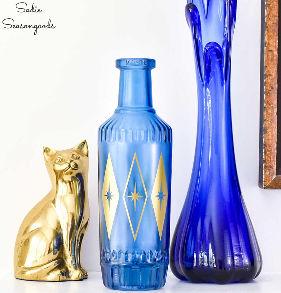 Thrift Store Makeovers and Upcycle Ideas for Glass Flower Vases
