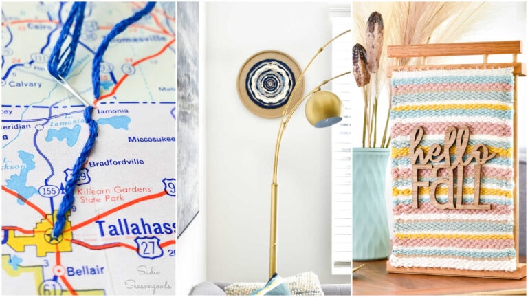 Fiber Craft Ideas for Unexpected Weaving and Stitching Projects