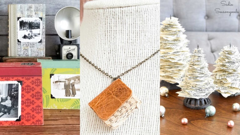 Book Crafts and Projects that Anyone Can Make