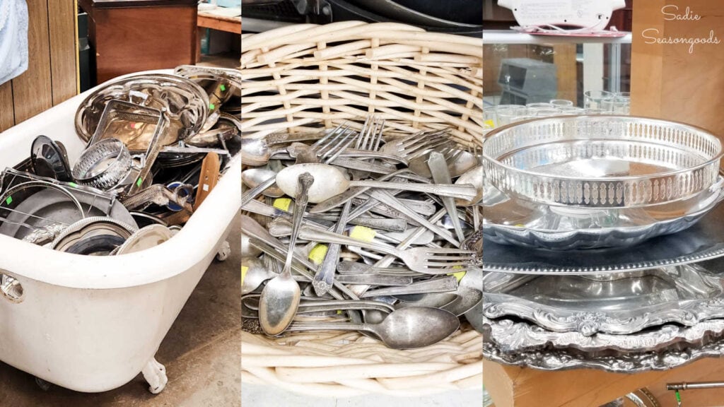 Upcycle Ideas for Silver Plate: Trays, Platters, Flatware, and More!