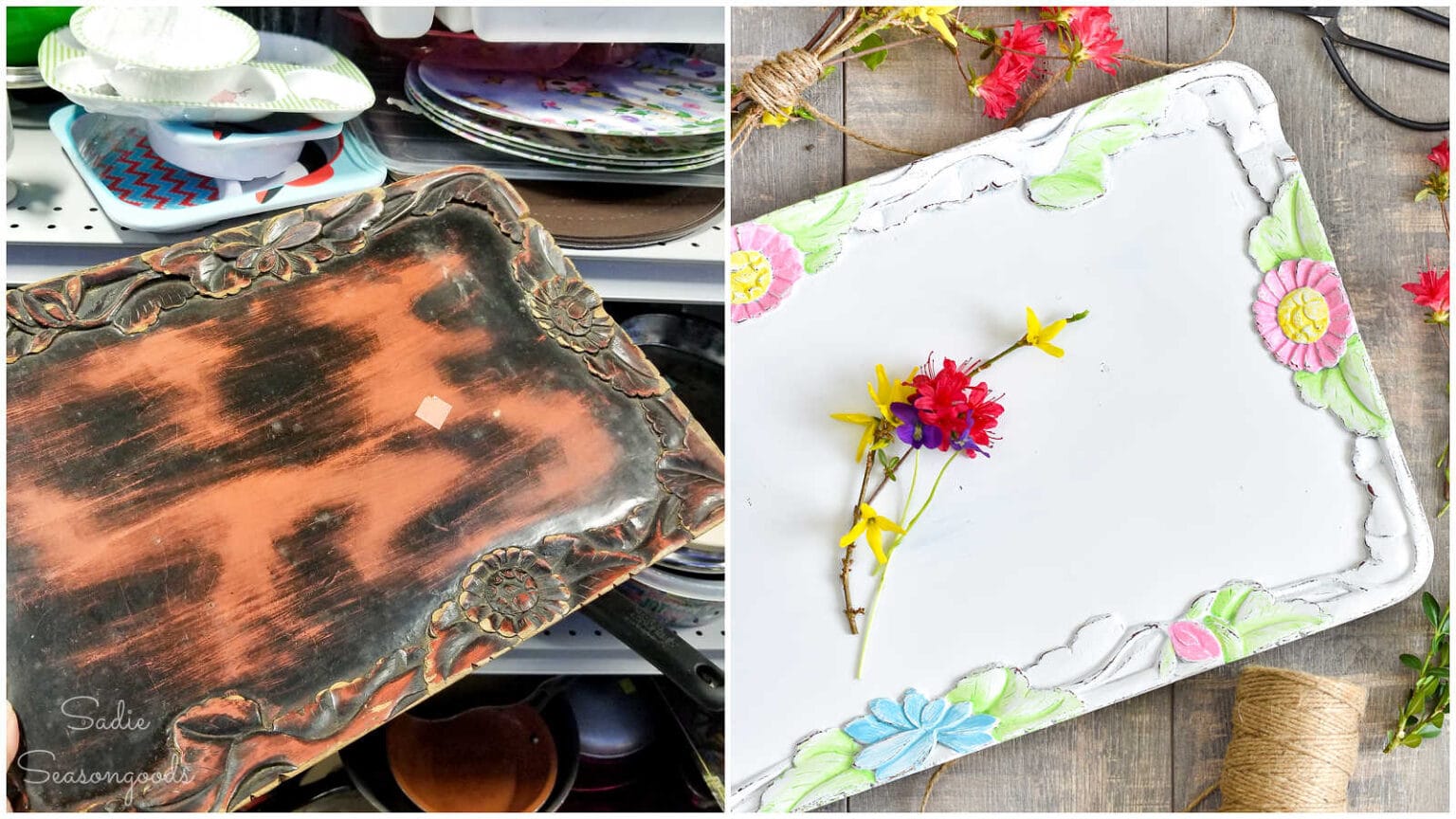 Upcycling Inspiration with These AMAZING Painted Projects