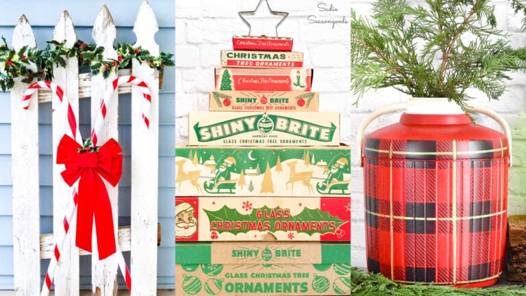 Upcycling and Repurposing Ideas for Christmas Decor