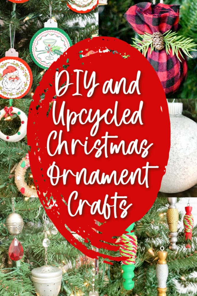 Upcycled and DIY Christmas Ornaments to Make This Season
