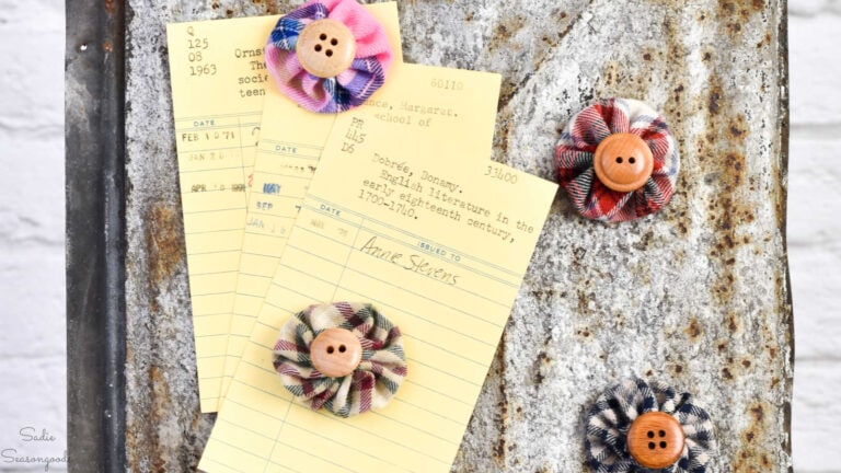 Button Crafts and Project Ideas for All Those Vintage Buttons