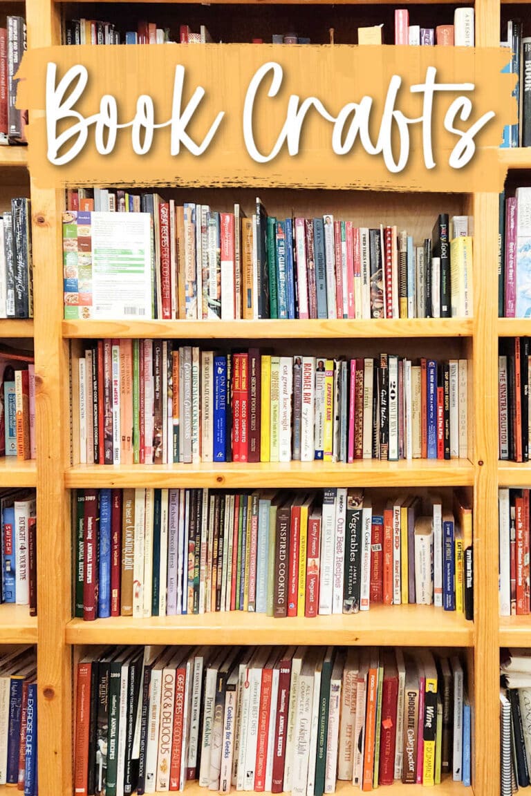 Book Crafts and Projects that Anyone Can Make