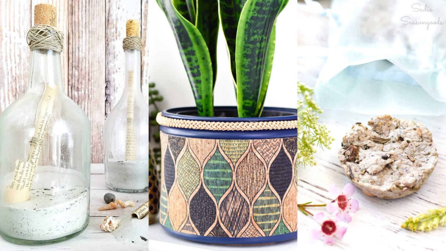 Recycled Crafts and Project Ideas from Stuff You'd Normally Toss