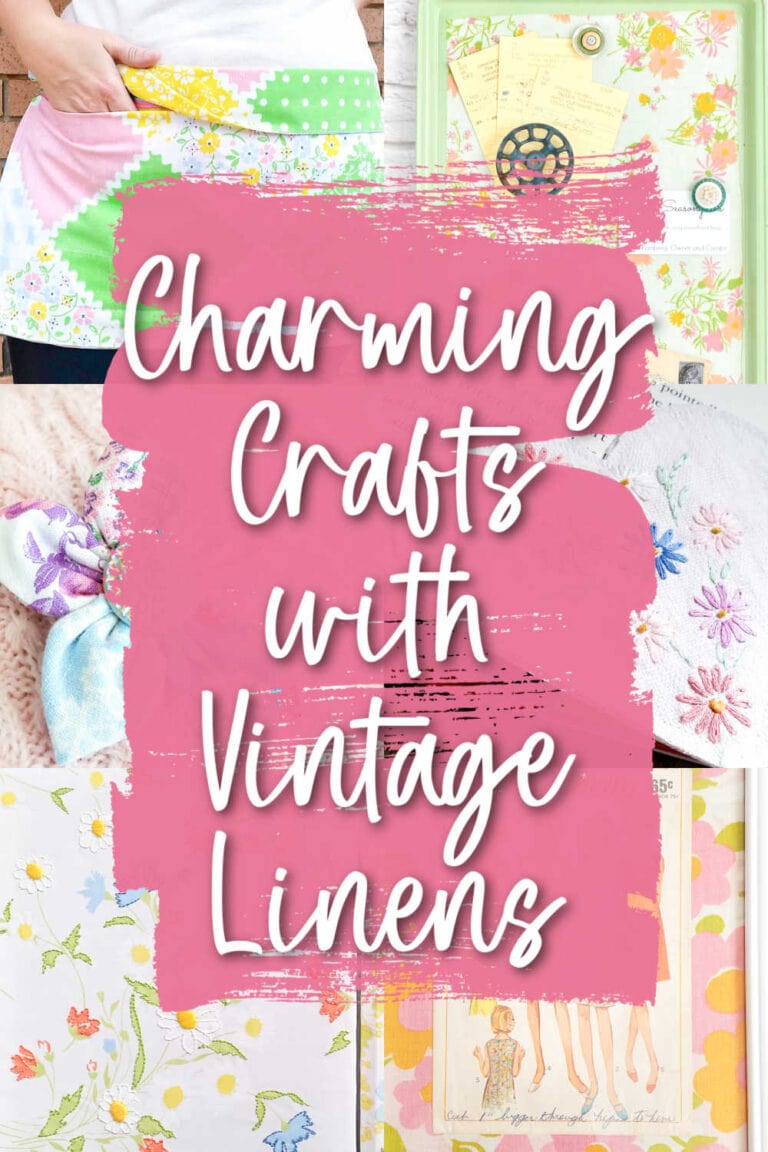 Charming Ideas that Repurpose and Showcase Vintage Fabric