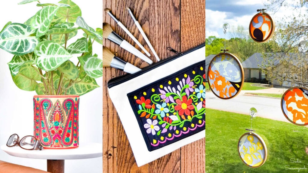 Quick and Easy Fabric Crafts with an Upcycled Twist