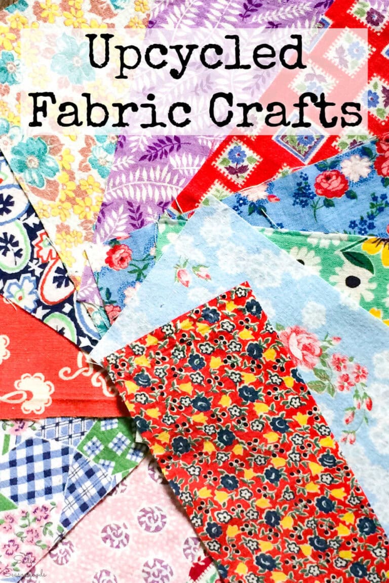 Quick and Easy Fabric Crafts with an Upcycled Twist