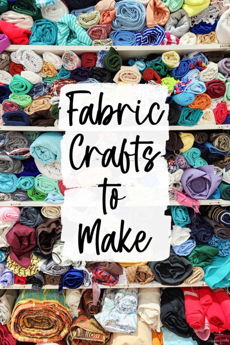 Quick and Easy Fabric Crafts with an Upcycled Twist