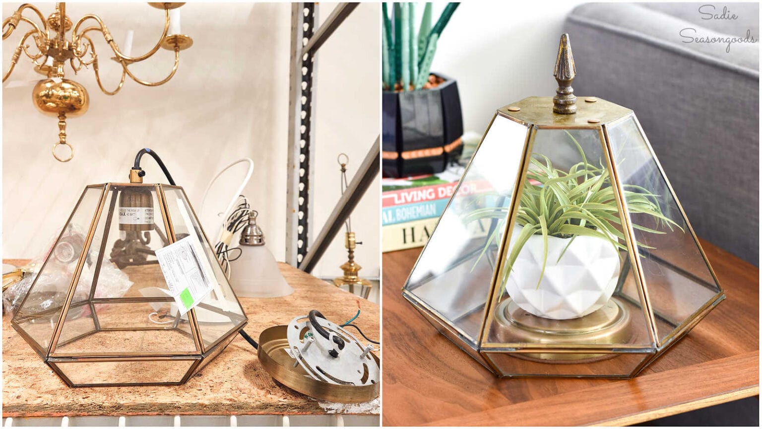 Challenge Accepted: Thrift Store Upcycles That Are Unpainted