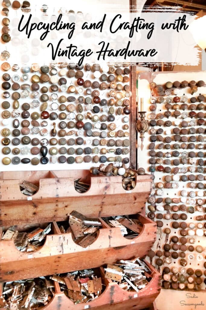 Hinges, Knobs, Pulleys, and More: Crafting with Antique Hardware